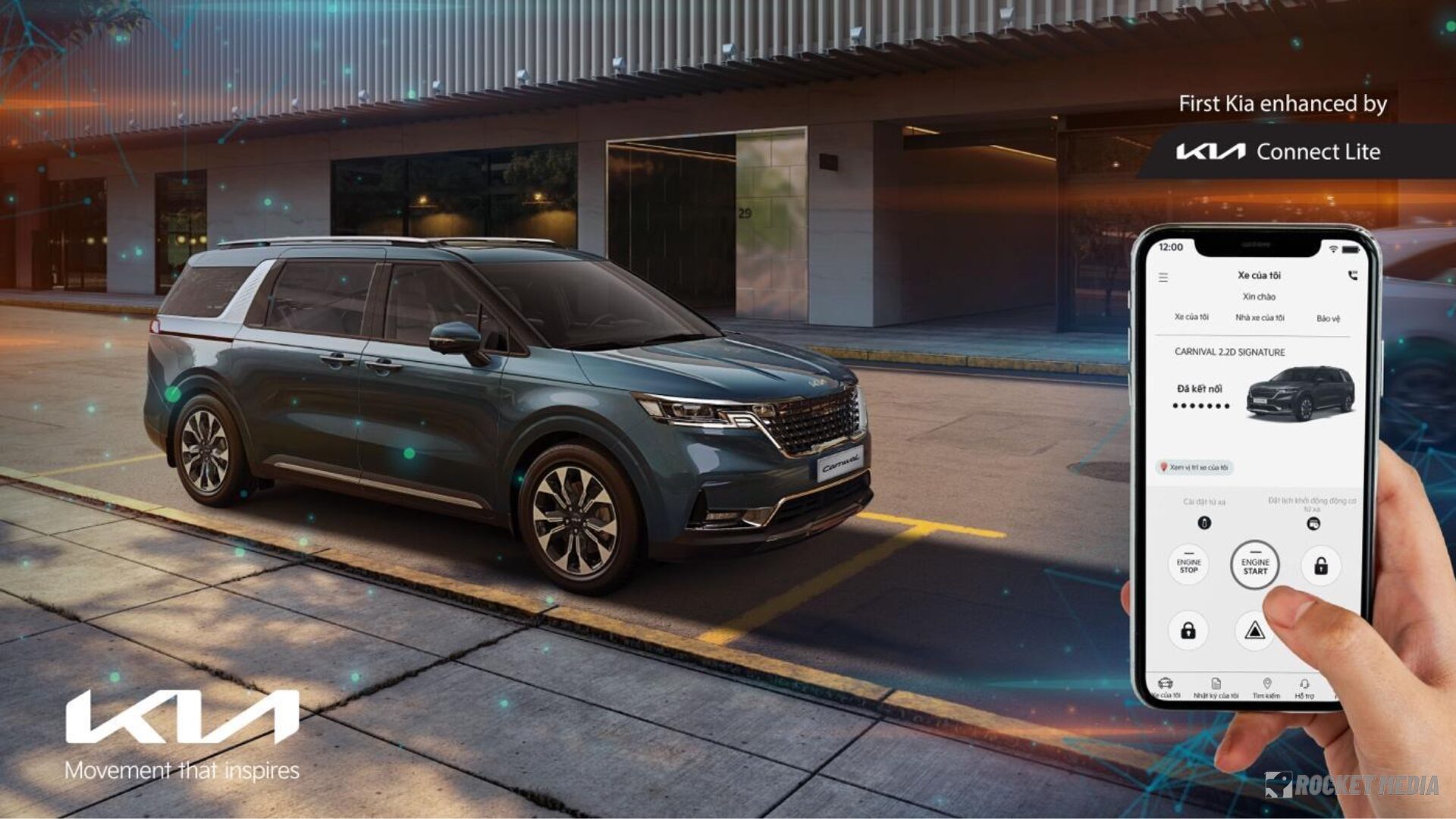 Iklan Video Kia Carnival: Kendali Kendaraan dalam Genggaman - Rocket Media